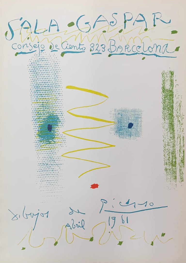 Pablo Picasso Pencil Signed Art