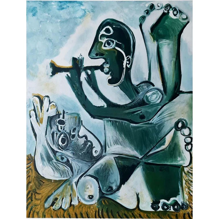 Pablo Picasso - Exhibition poster by Picasso was intended to promote ...