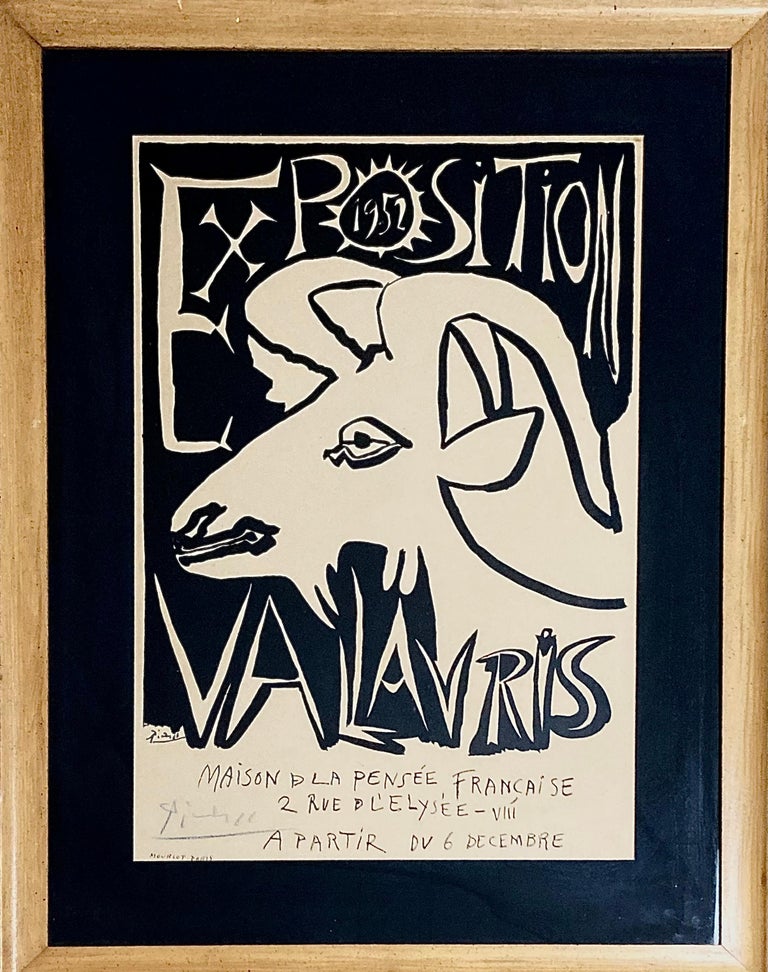 Pablo Picasso - "Exposition Vallauris" For Sale at 1stDibs
