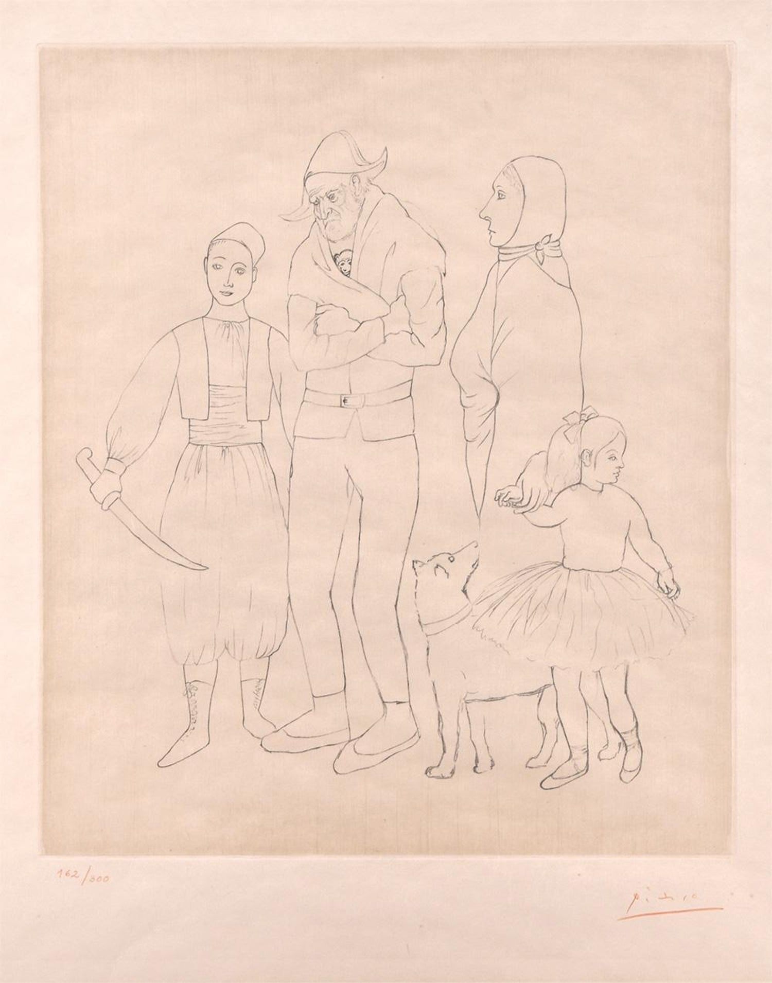 Picasso Family Of Saltimbanques