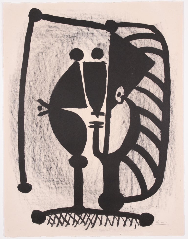 Pablo Picasso - Figure, 1948 For Sale at 1stDibs