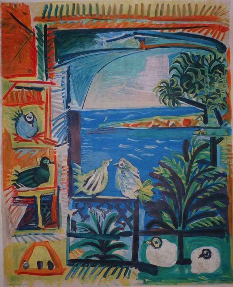 Pablo Picasso - French Riviera - Stone lithograph (Mourlot) - 1962 at ...