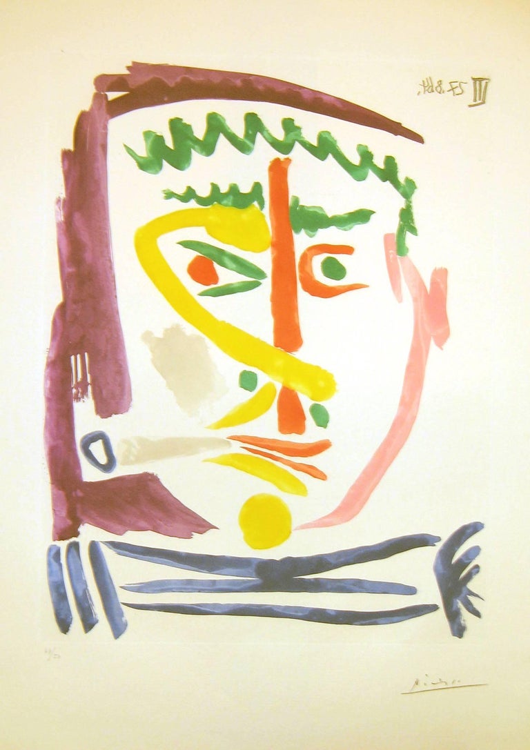 Pablo Picasso - Fumeur For Sale at 1stDibs