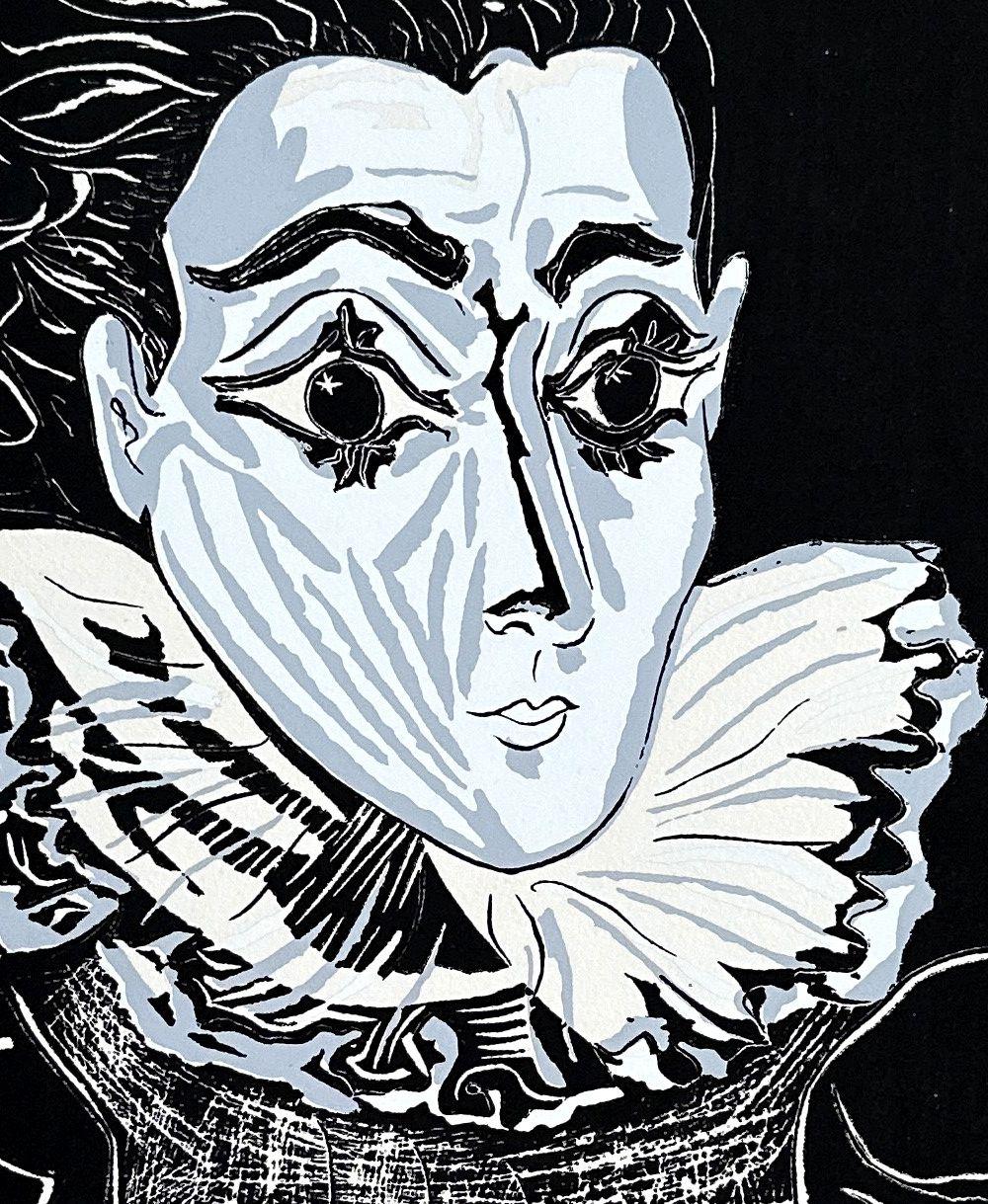 Pablo Picasso - Lady with the Collar - Lithograph Signed in the Plate ...