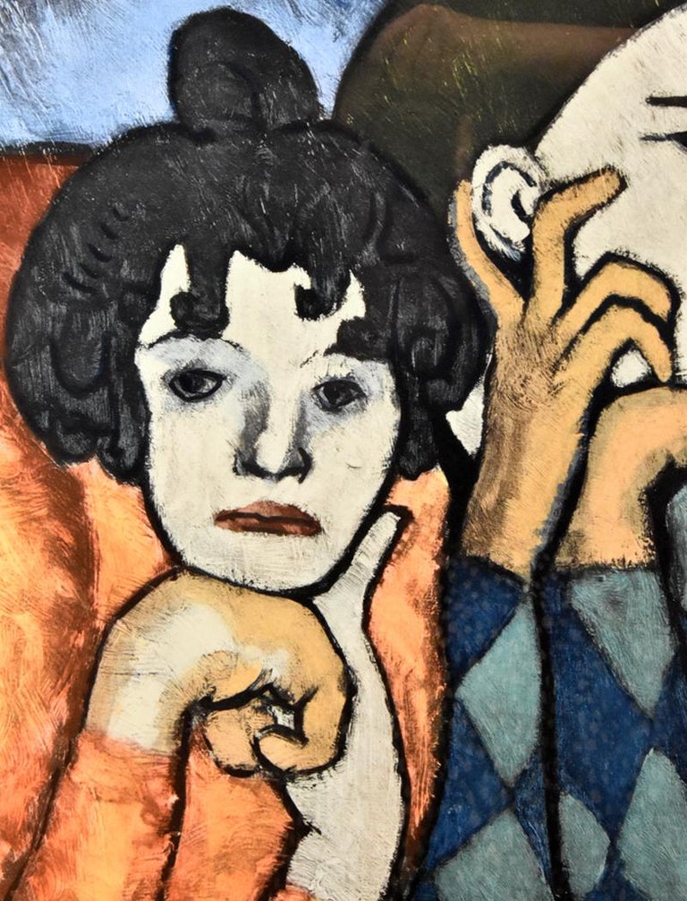 Pablo Picasso - Les Deux Saltimbanques : l'Arlequin et Sa Compagne ...