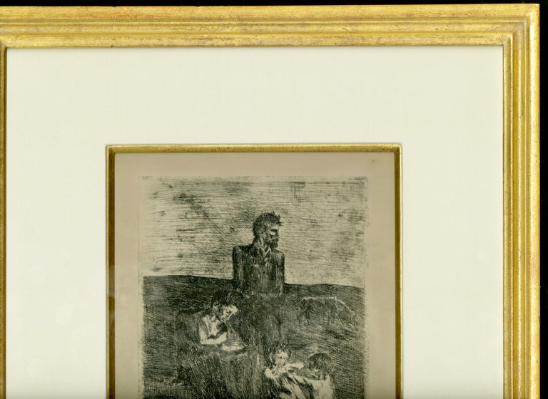 Pablo Picasso - Les Pauvres (The Poor), from the famous Blue Period For ...