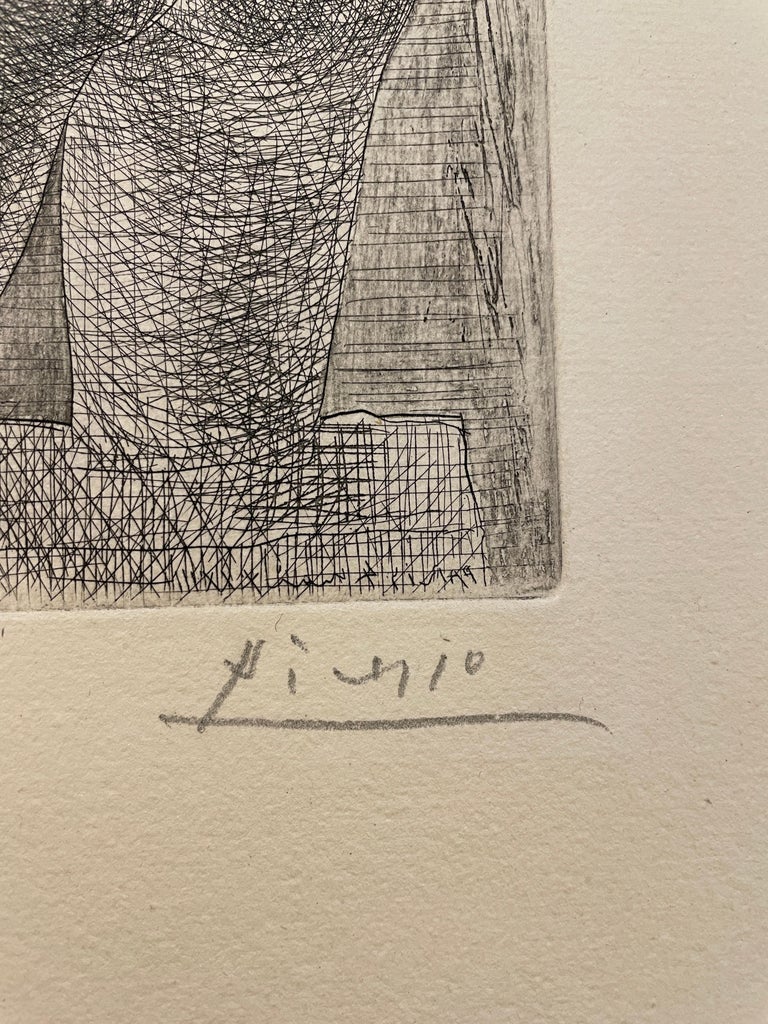 Pablo Picasso - Marie-Thérèse regardant son Corps sculpté from Suite ...