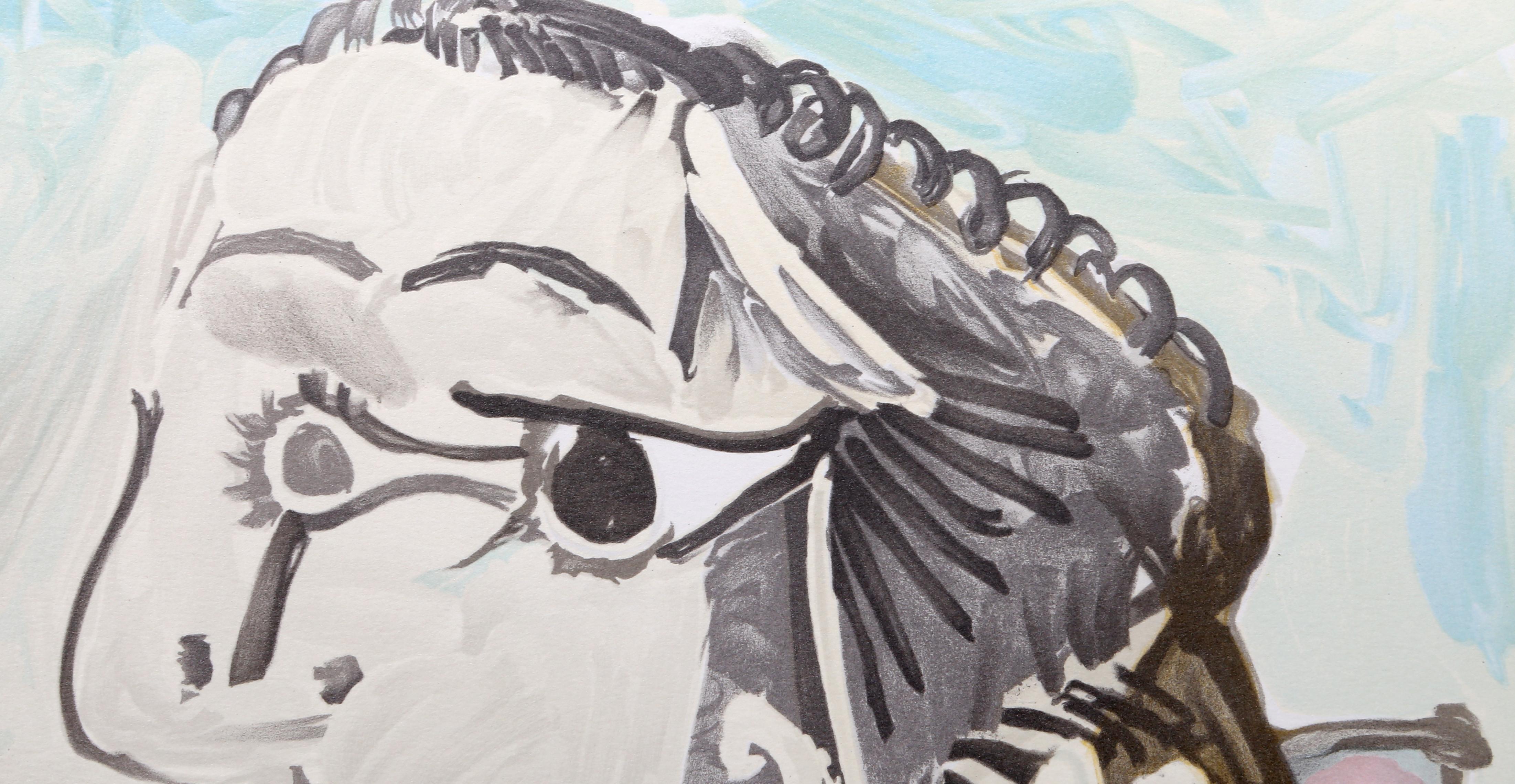 Nu Couché à l'Oiseau en venta en 1stDibs