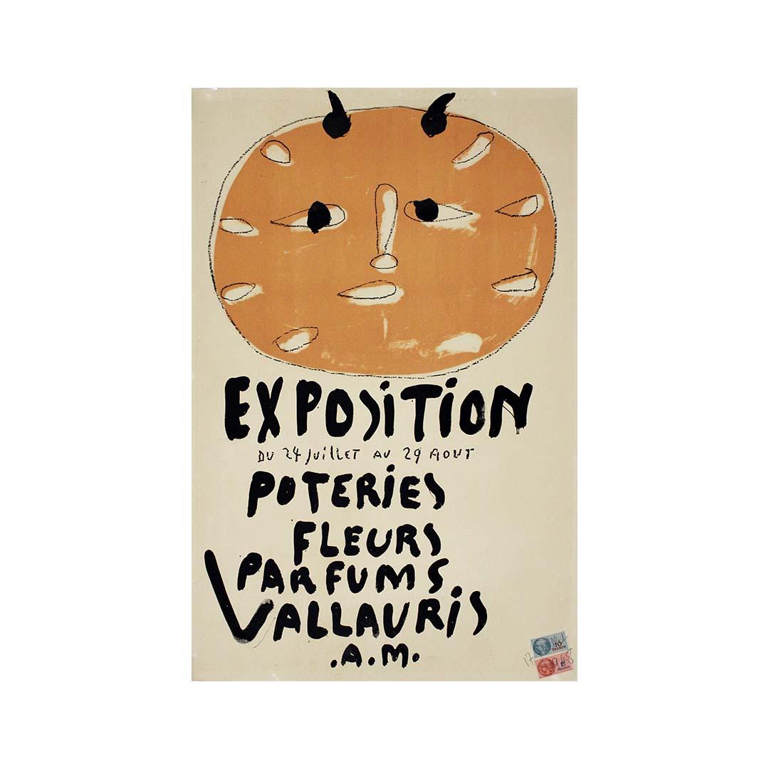 Pablo Picasso - Original poster for Pablo Picasso's 1948 exhibition ...