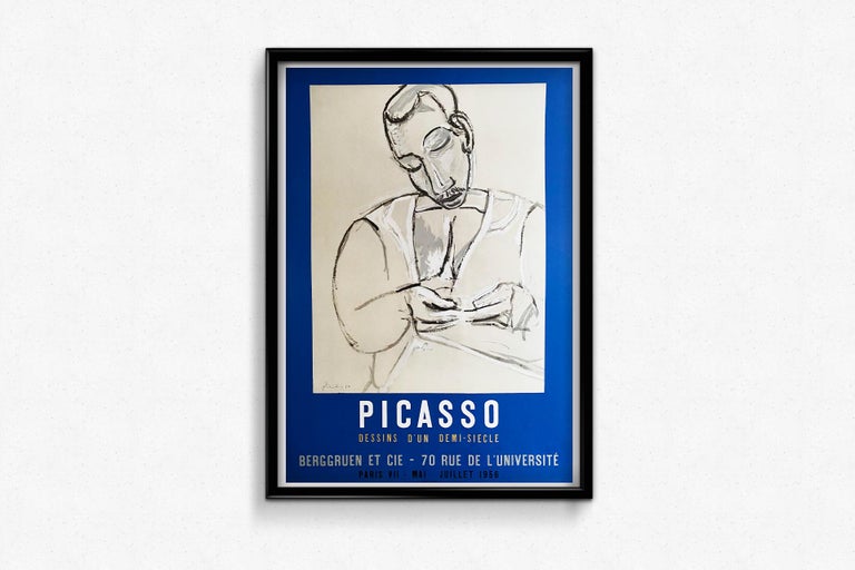 Pablo Picasso - Original poster for the exhibition of Picasso's ...