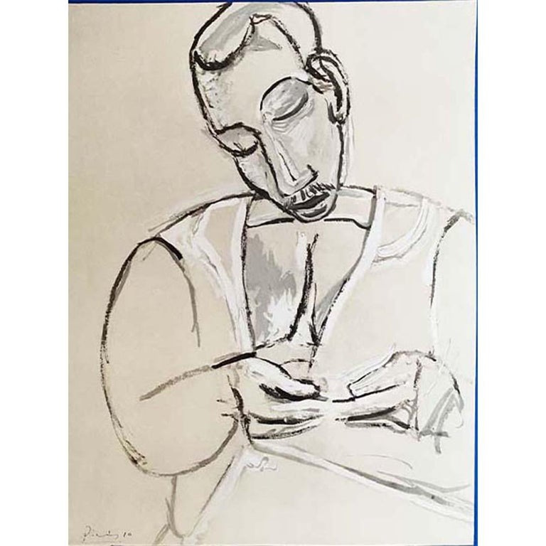 Pablo Picasso - Original poster for the exhibition of Picasso's ...