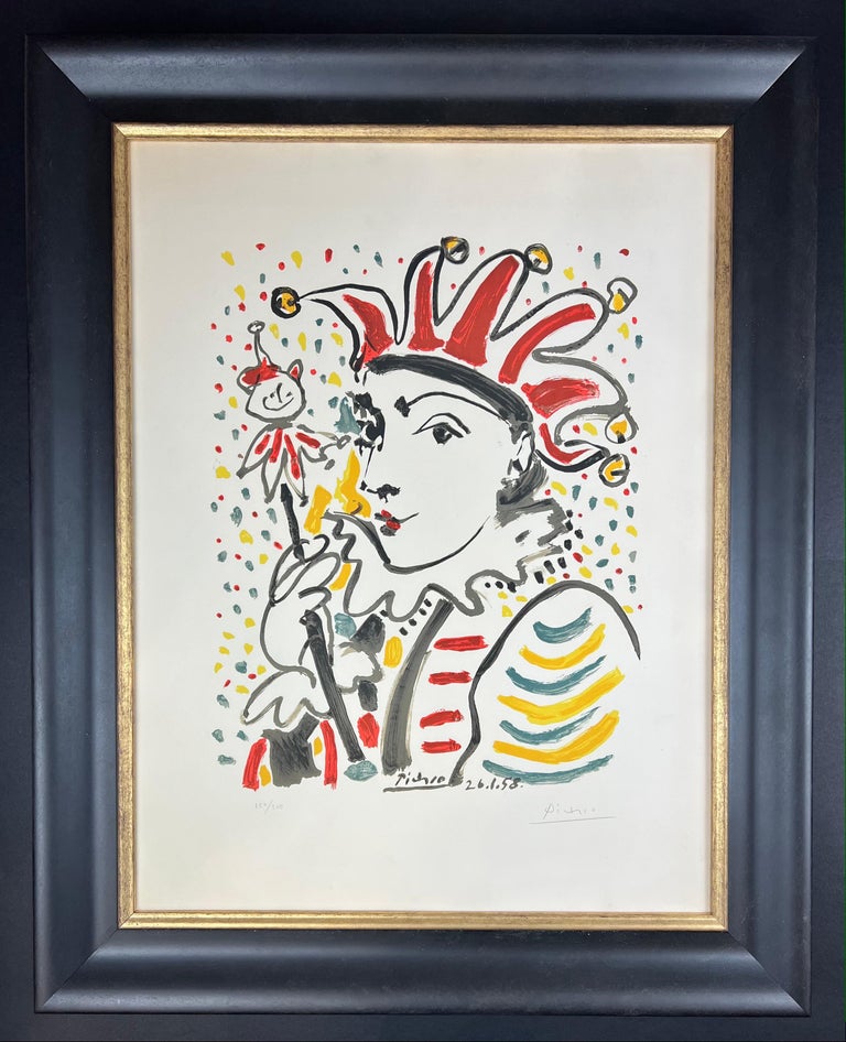 Pablo Picasso Pencil Signed Art