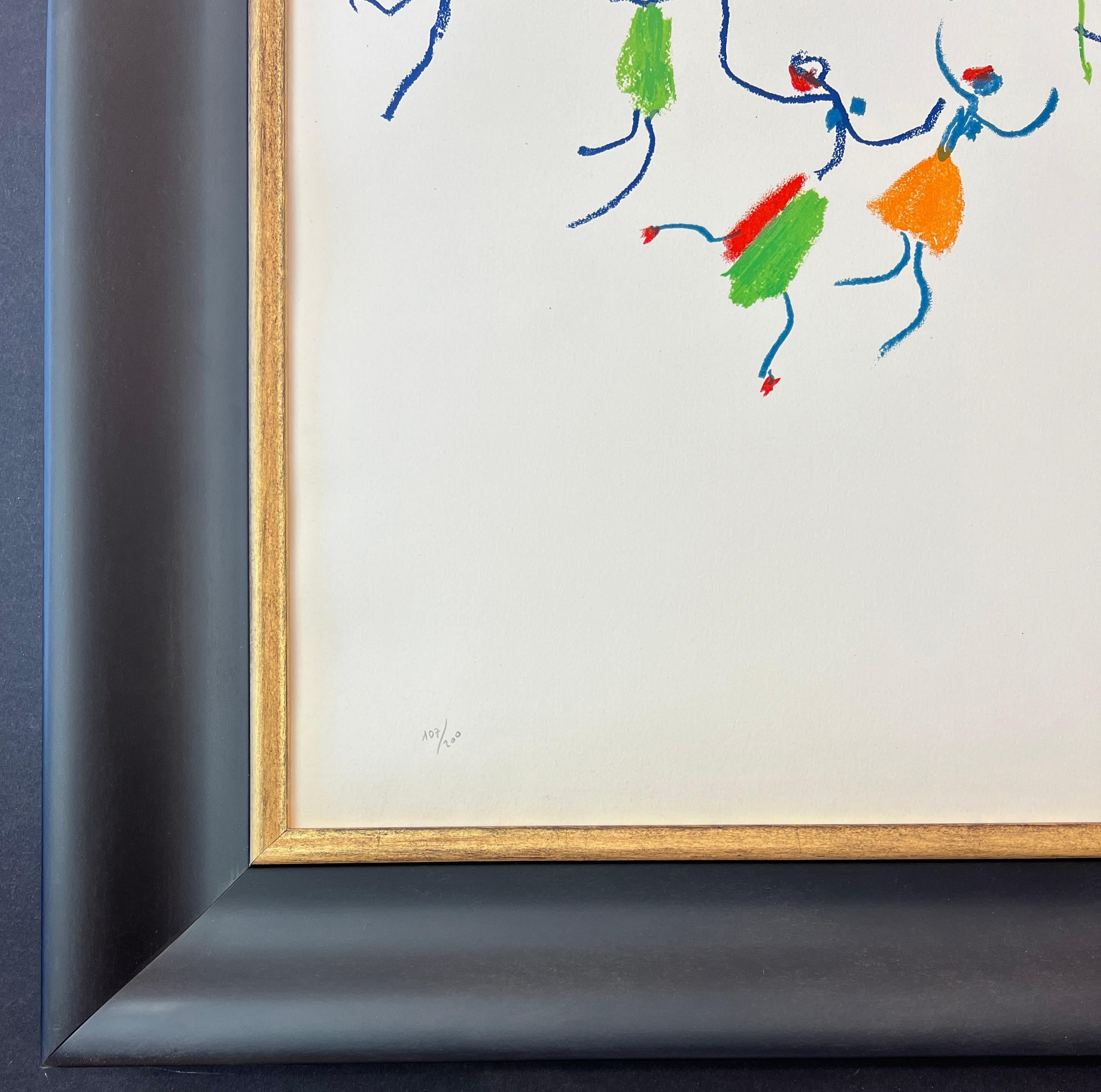 Pablo Picasso - Pablo Picasso ( 1881 - 1973 ) - litografía en color ...