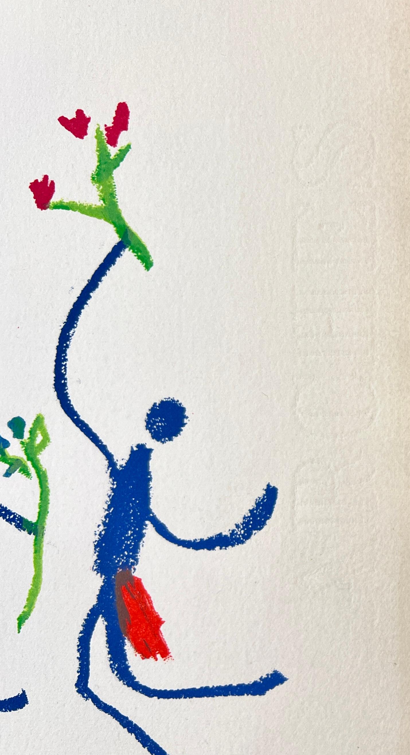 Pablo Picasso - Pablo Picasso ( 1881 - 1973 ) - litografía en color ...