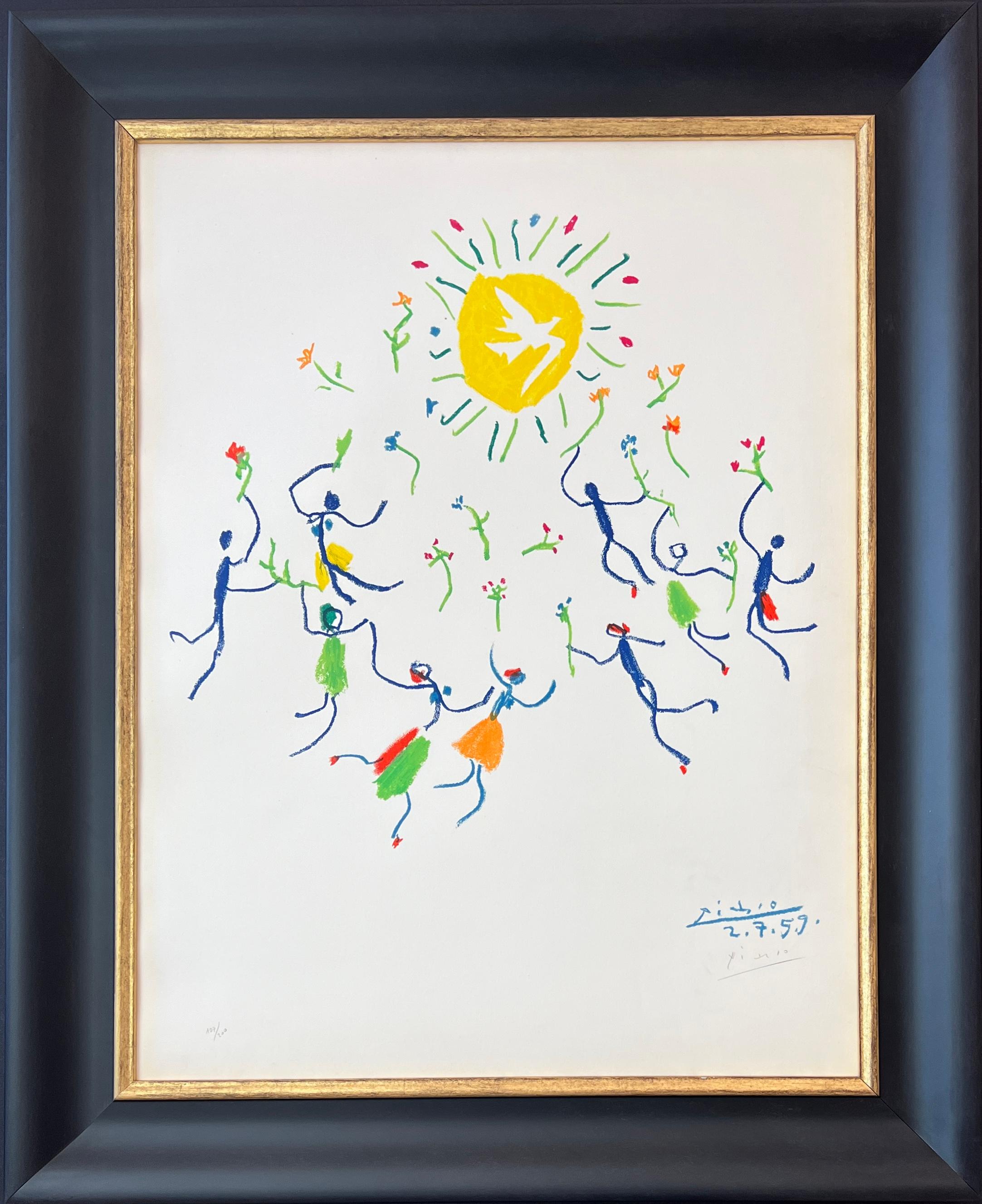Pablo Picasso - Pablo Picasso ( 1881 – 1973 ) – hand-signed color ...