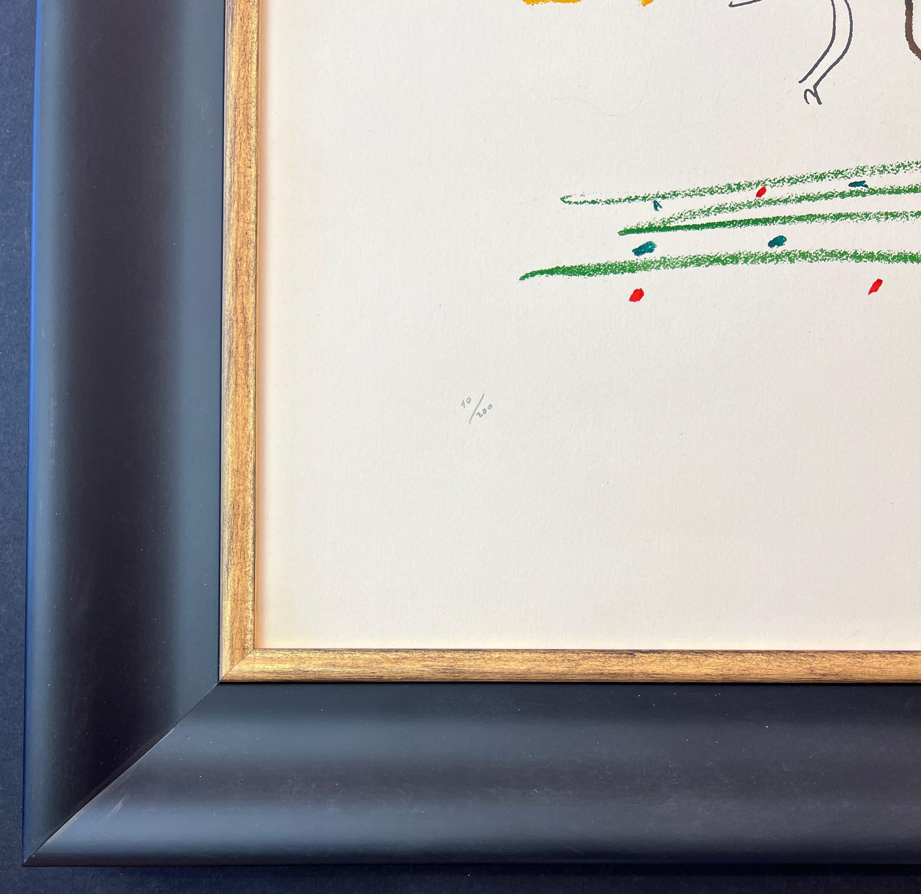 Pablo Picasso - Pablo Picasso ( 1881 – 1973 ) – hand-signed color ...