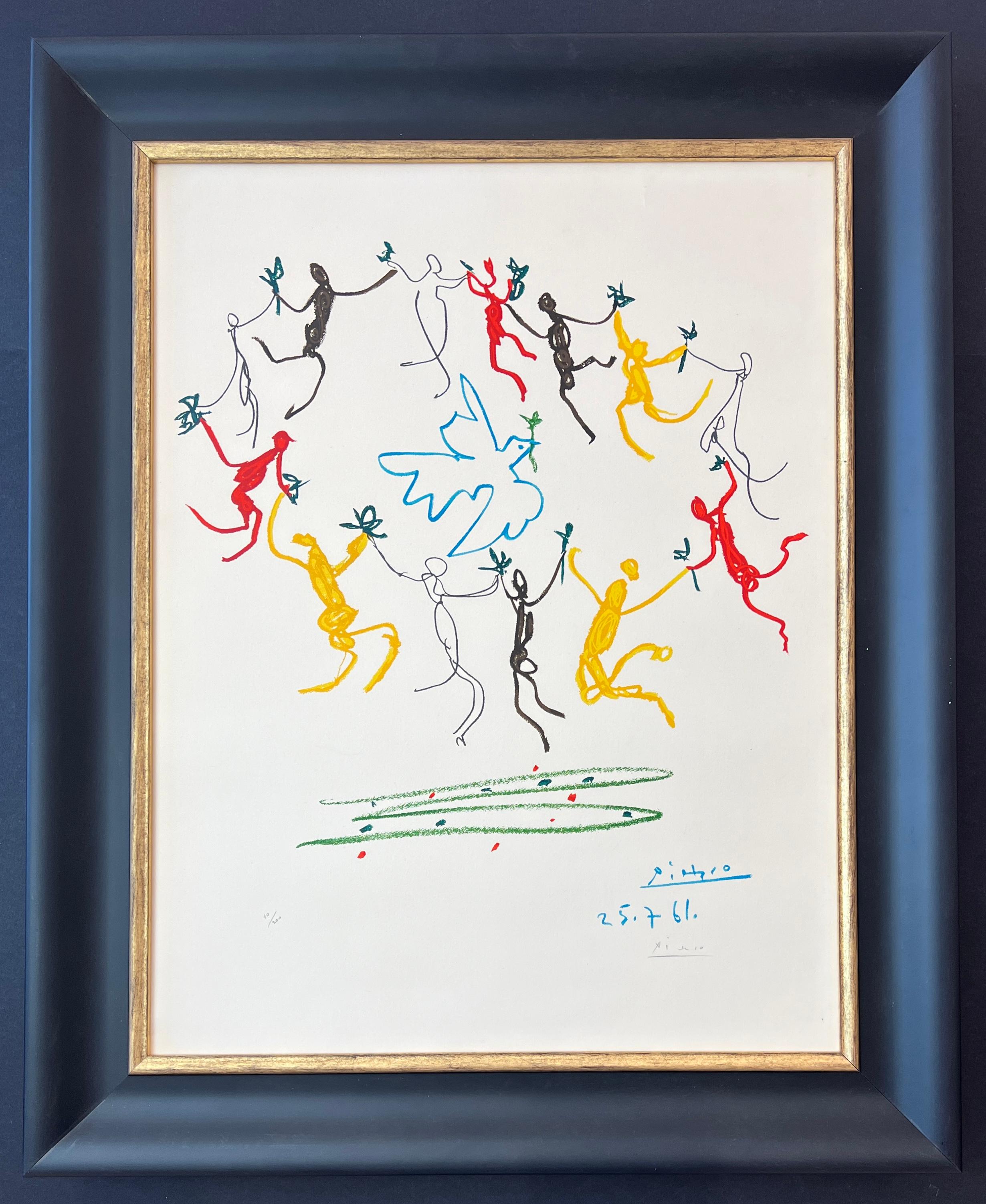 Pablo Picasso - Pablo Picasso ( 1881 – 1973 ) – hand-signed color ...