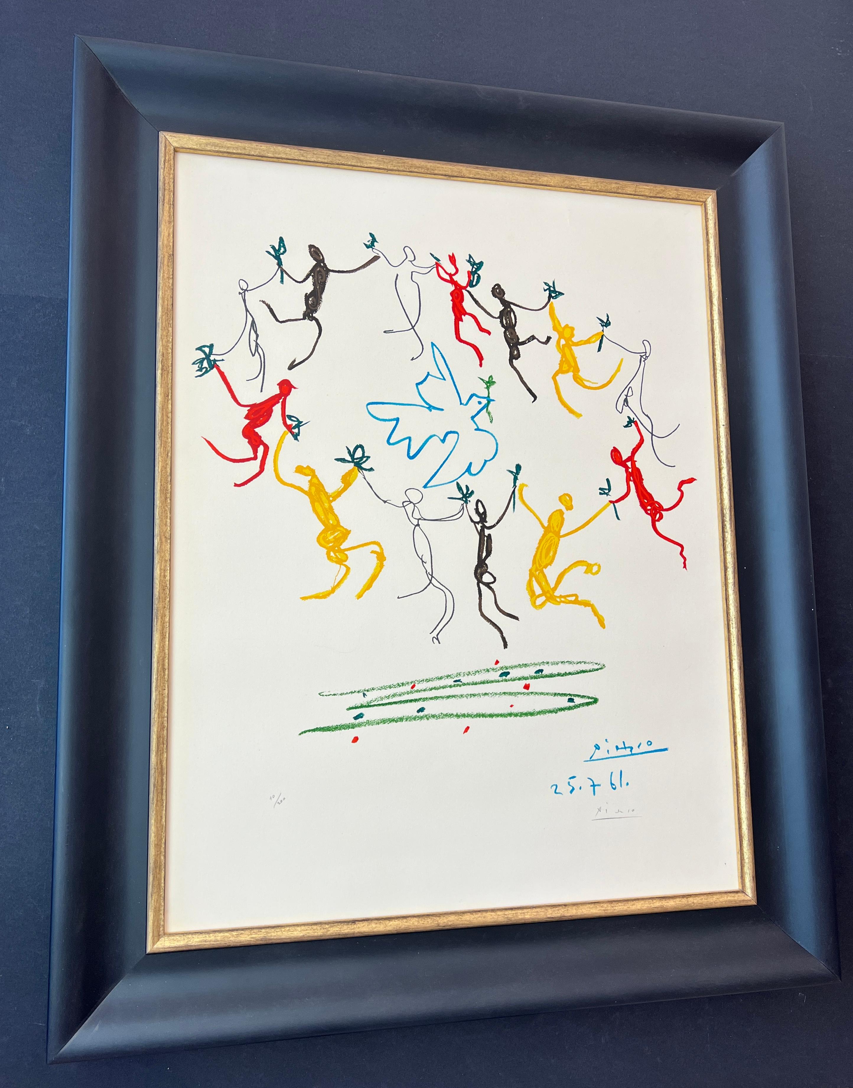 Pablo Picasso - Pablo Picasso ( 1881 – 1973 ) – hand-signed color ...