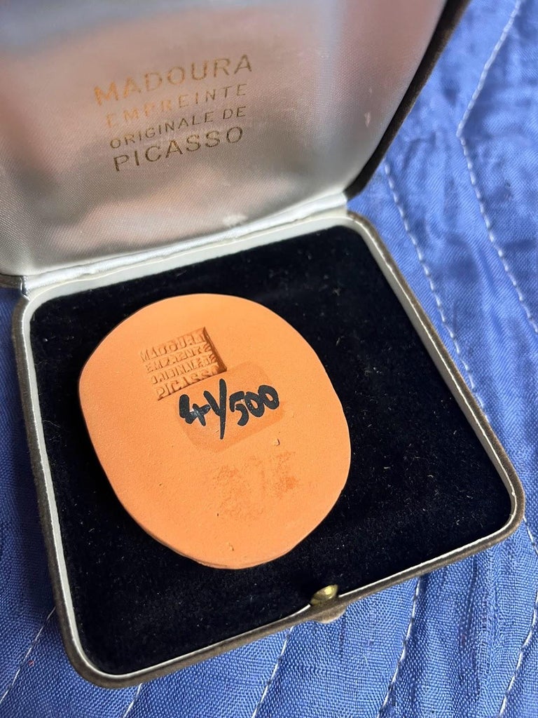 Pablo Picasso - Pablo Picasso Clay Medallion 'Visage' Ramie 243 For ...