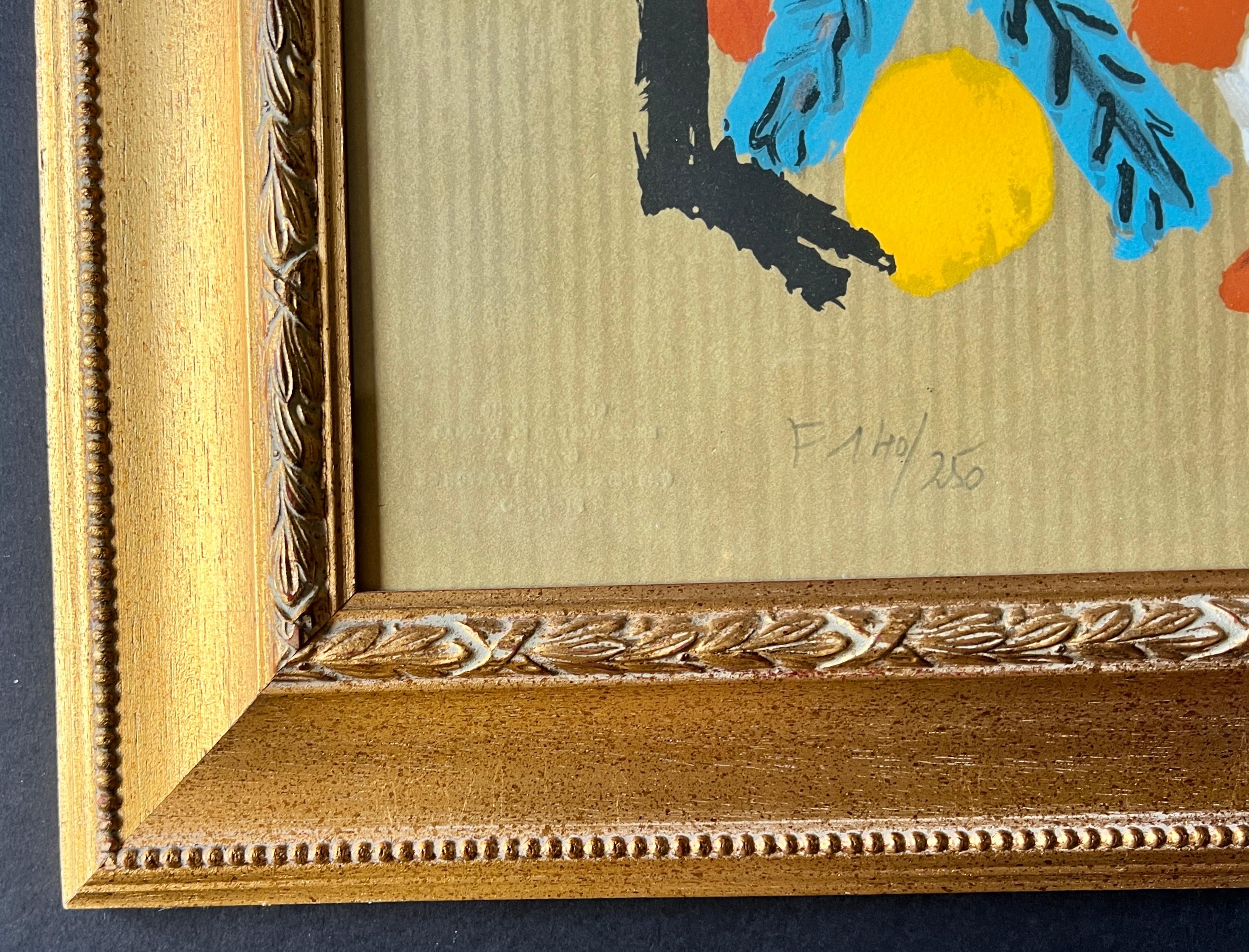 Pablo Picasso - Pablo Picasso – Color lithograph from the serie ...