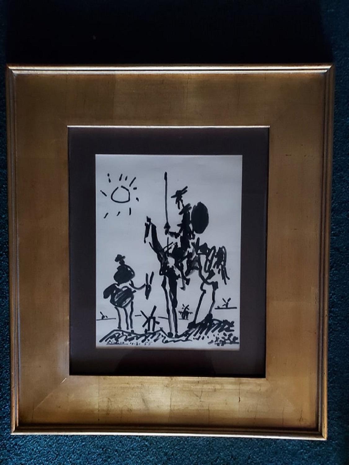 Pablo Picasso Pablo Picasso Don Quixote Litho At 1stdibs Picasso