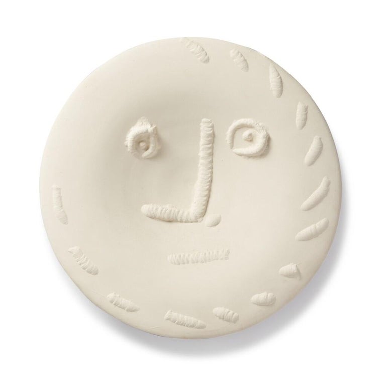 Pablo Picasso - Pablo Picasso Madoura Ceramic Plate 'Visage de Face ...