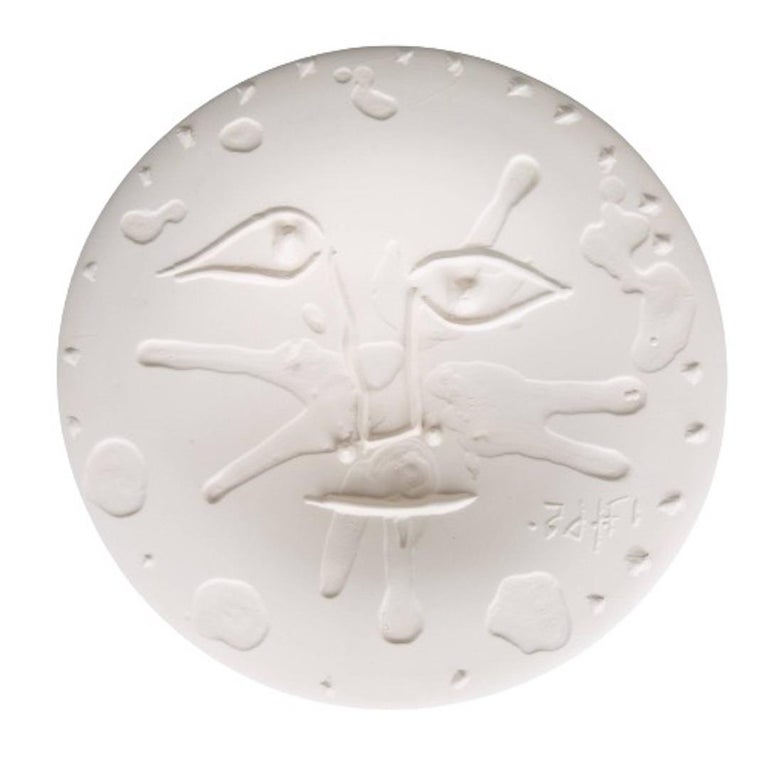 Pablo Picasso - Pablo Picasso Madoura Plate 'Visage' Ramié 533 For Sale ...
