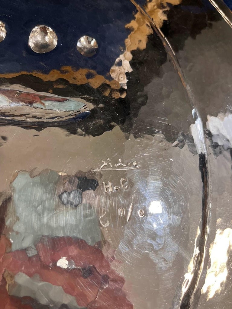 Pablo Picasso - Pablo Picasso Silver Plate 'Dormeur' 1956 For Sale at ...