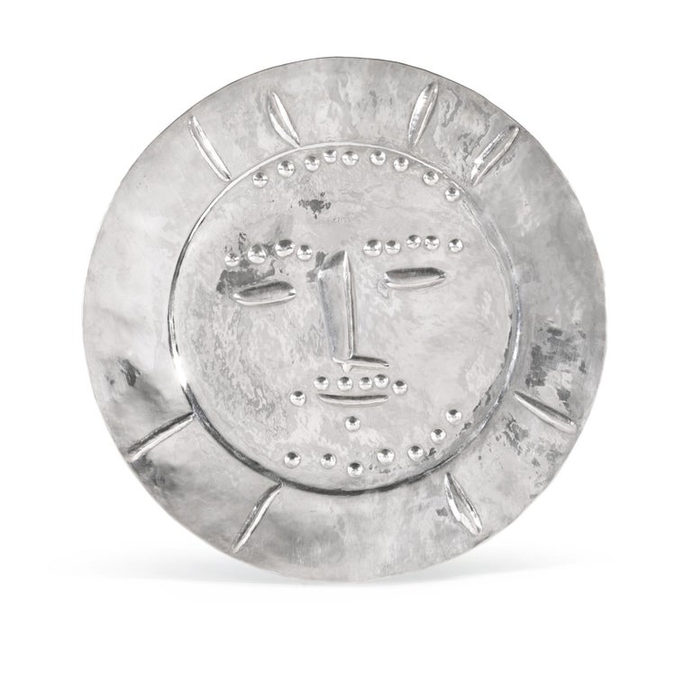 Pablo Picasso - Pablo Picasso Silver Plate 'Dormeur' 1956 For Sale at ...