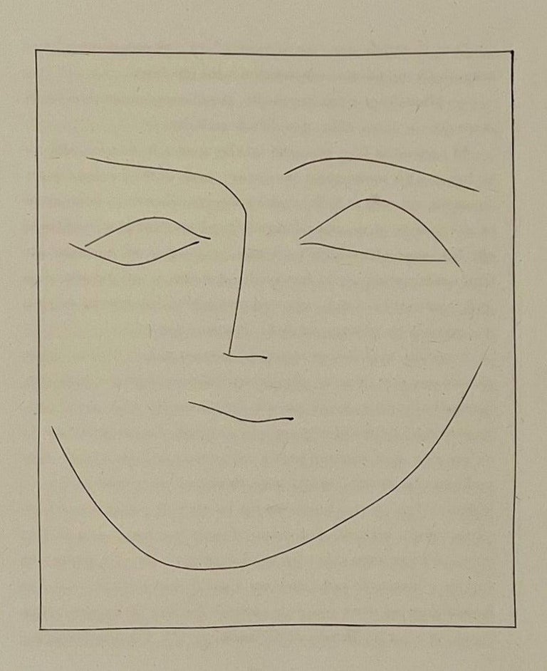 Pablo Picasso - Pablo Picasso Square Head of a Woman Half Smiling ...