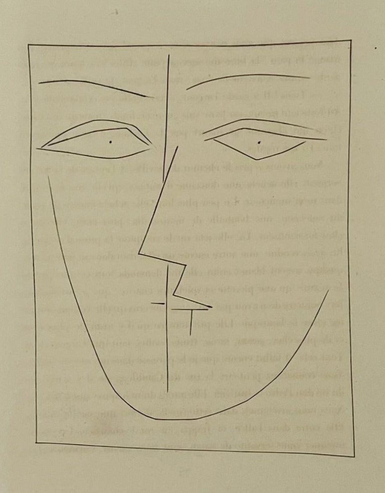 Pablo Picasso - Pablo Picasso, Square Head of a Woman in Semi-profile ...