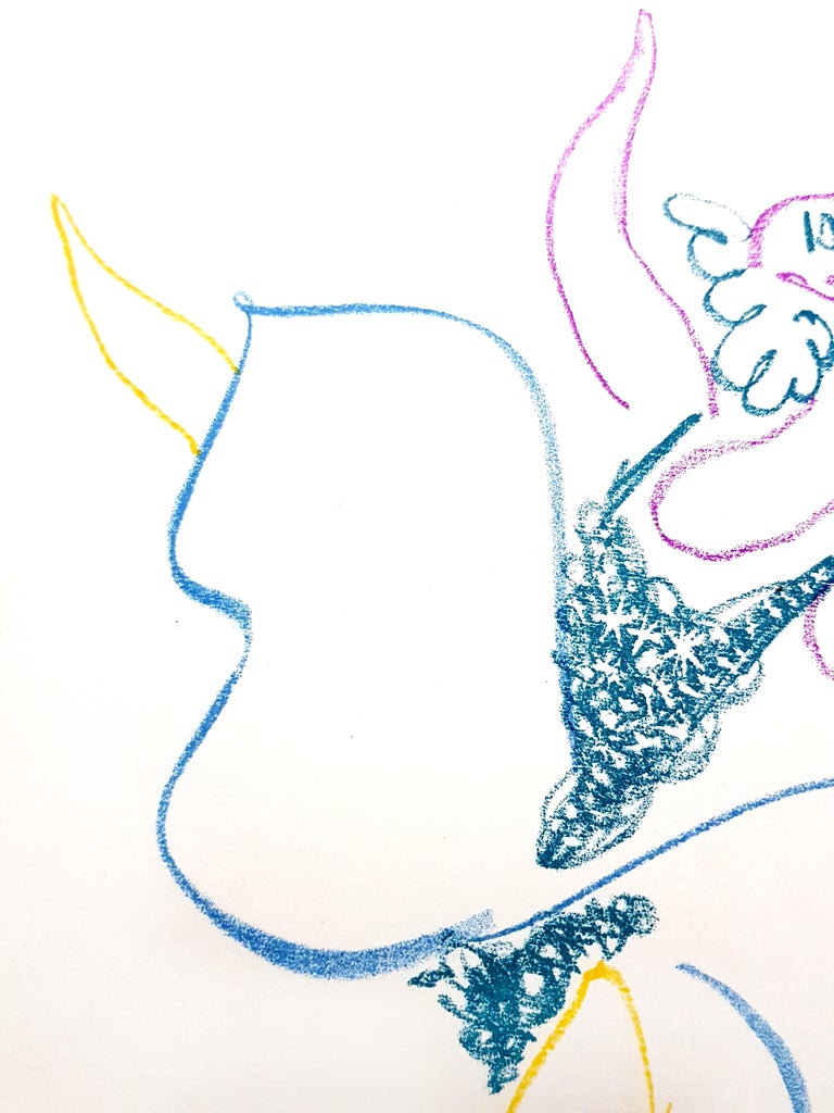 Pablo Picasso - Pablo Picasso - The Ballet Dancer - Original Lithograph ...