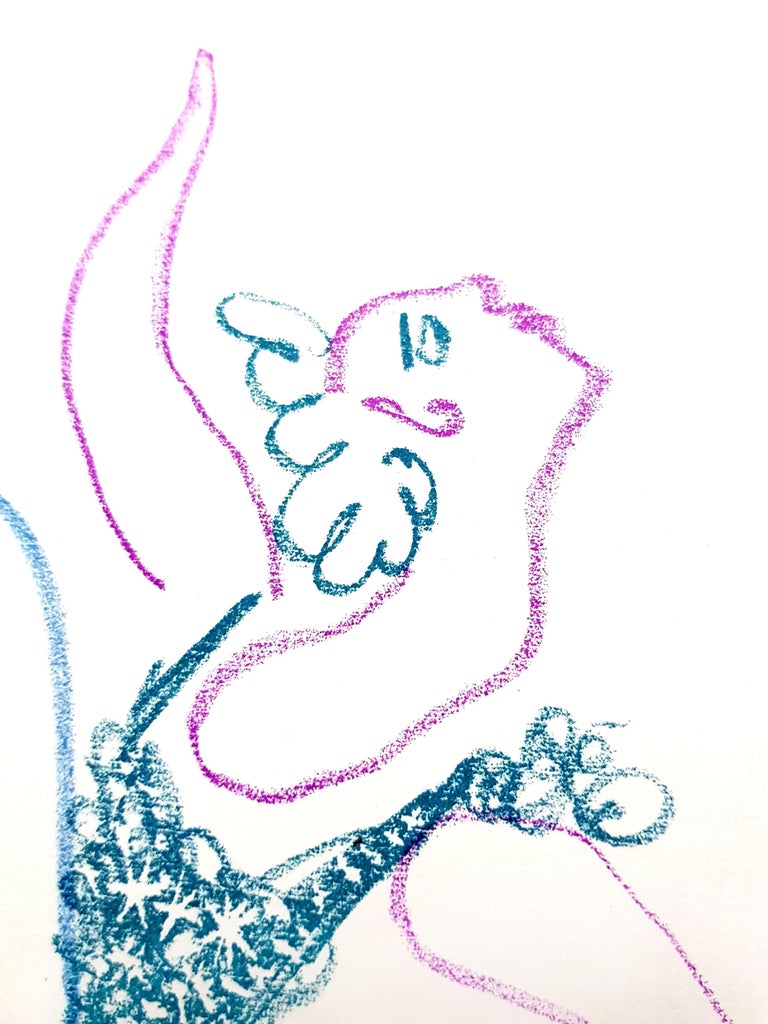 Pablo Picasso - Pablo Picasso - The Ballet Dancer - Original Lithograph ...