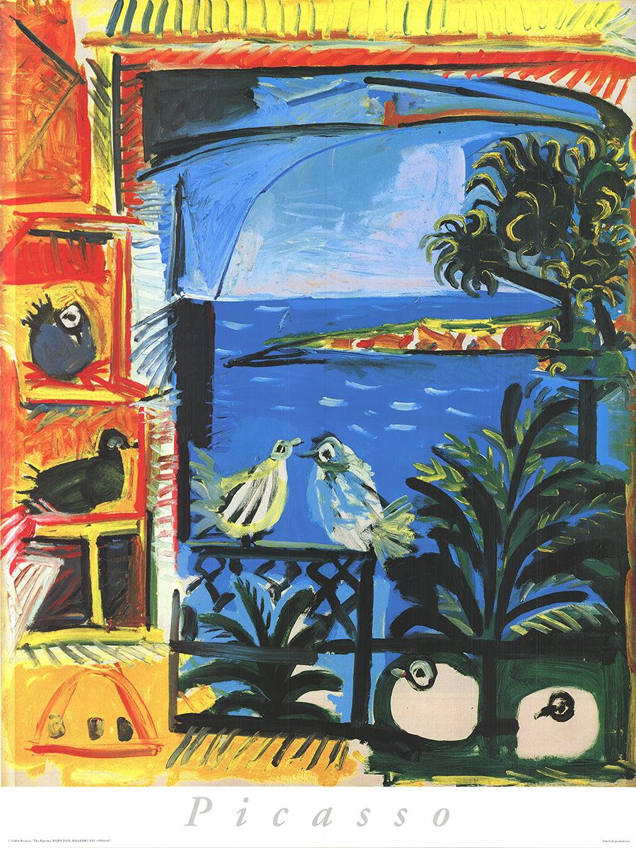 Pablo Picasso 'The Pigeons' 1995- Offset Lithograph For Sale at 1stDibs ...