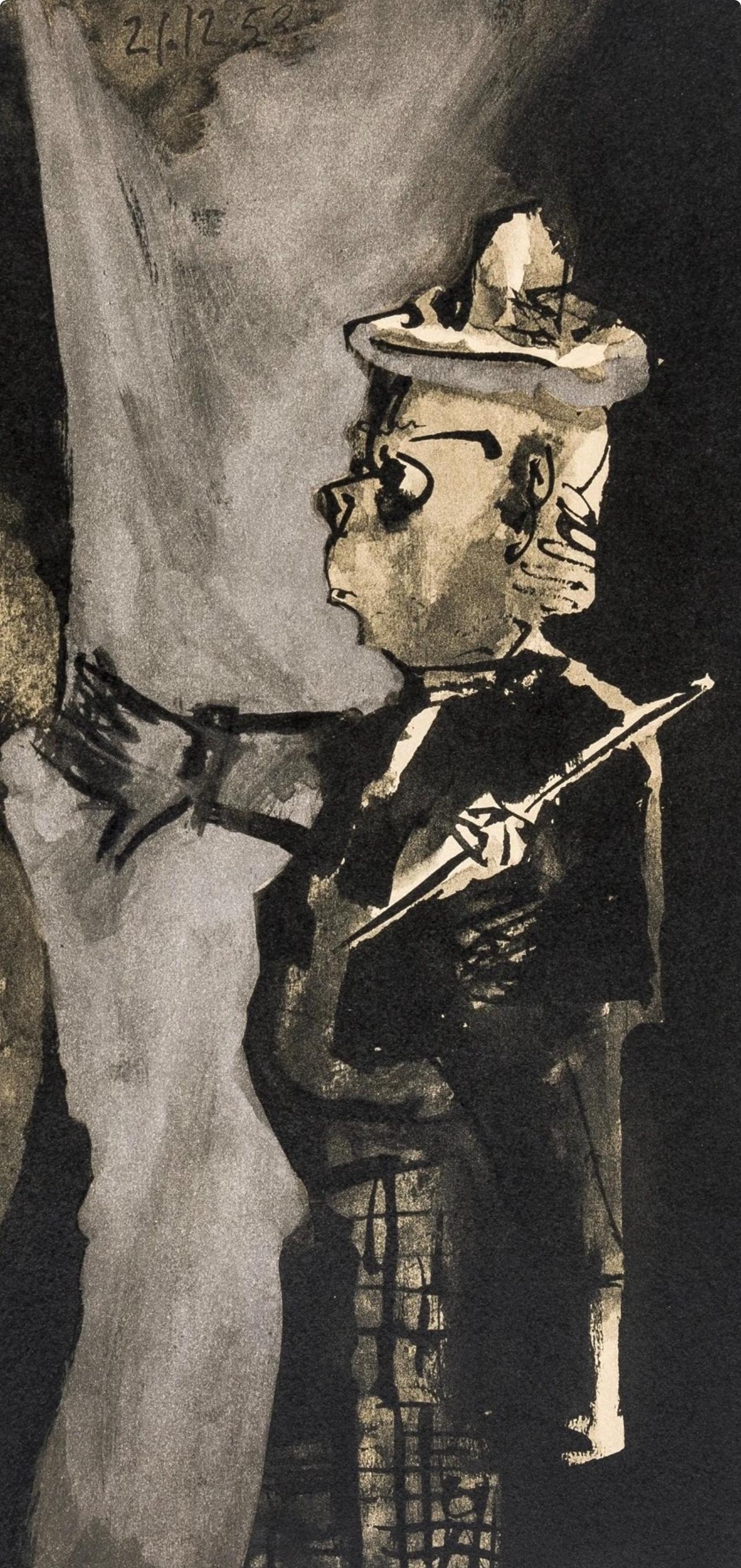 Picasso, Composition, Picasso and the Human Comedy (after) For Sale at ...