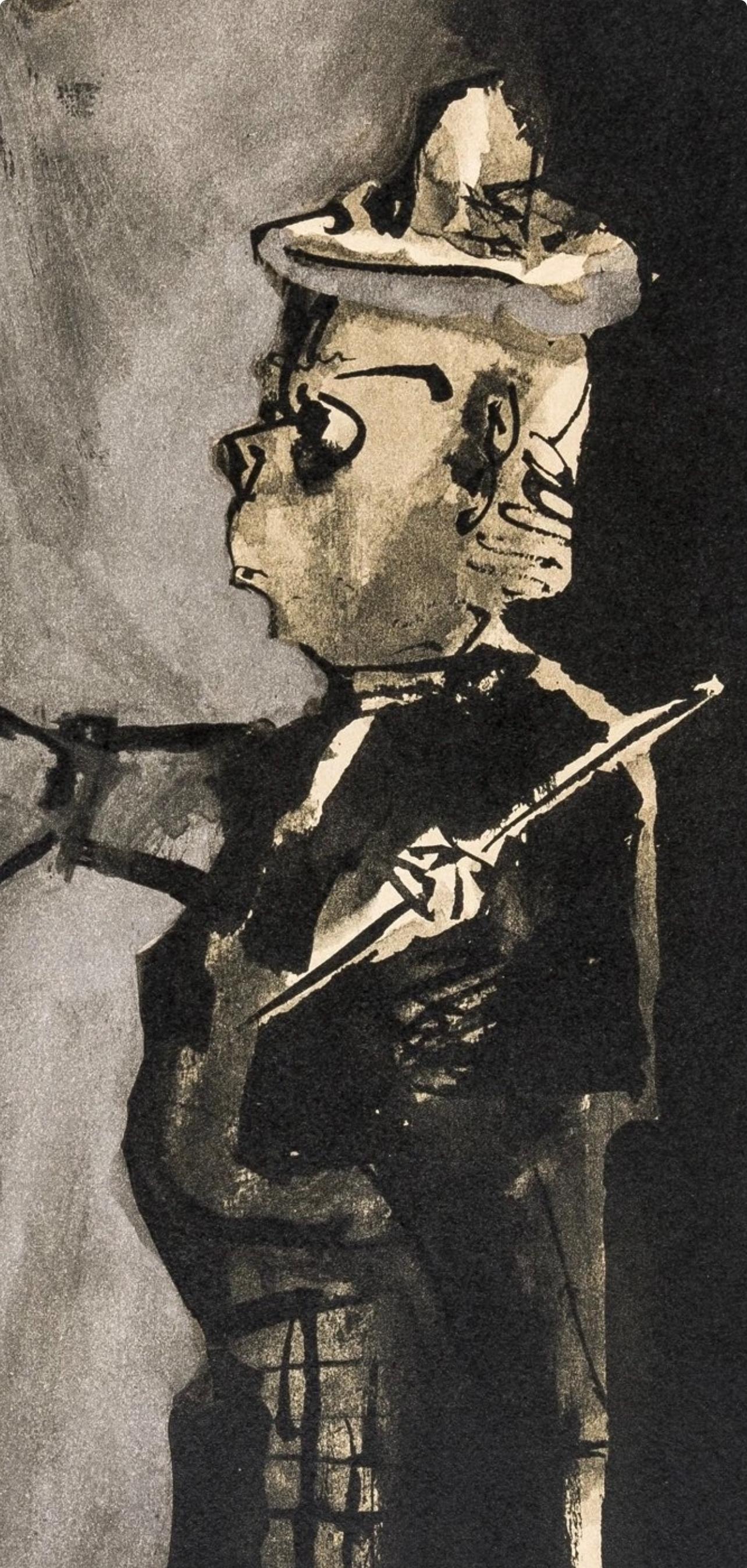 Picasso, Composition, Picasso and the Human Comedy (after) For Sale at ...