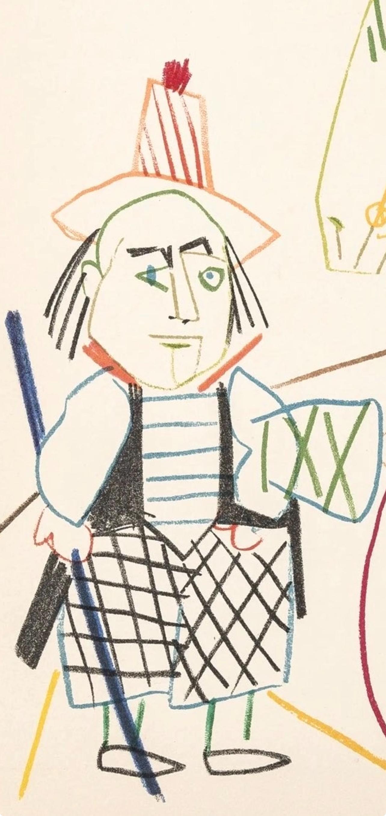 Picasso, Composition, Picasso and the Human Comedy (after) For Sale at ...