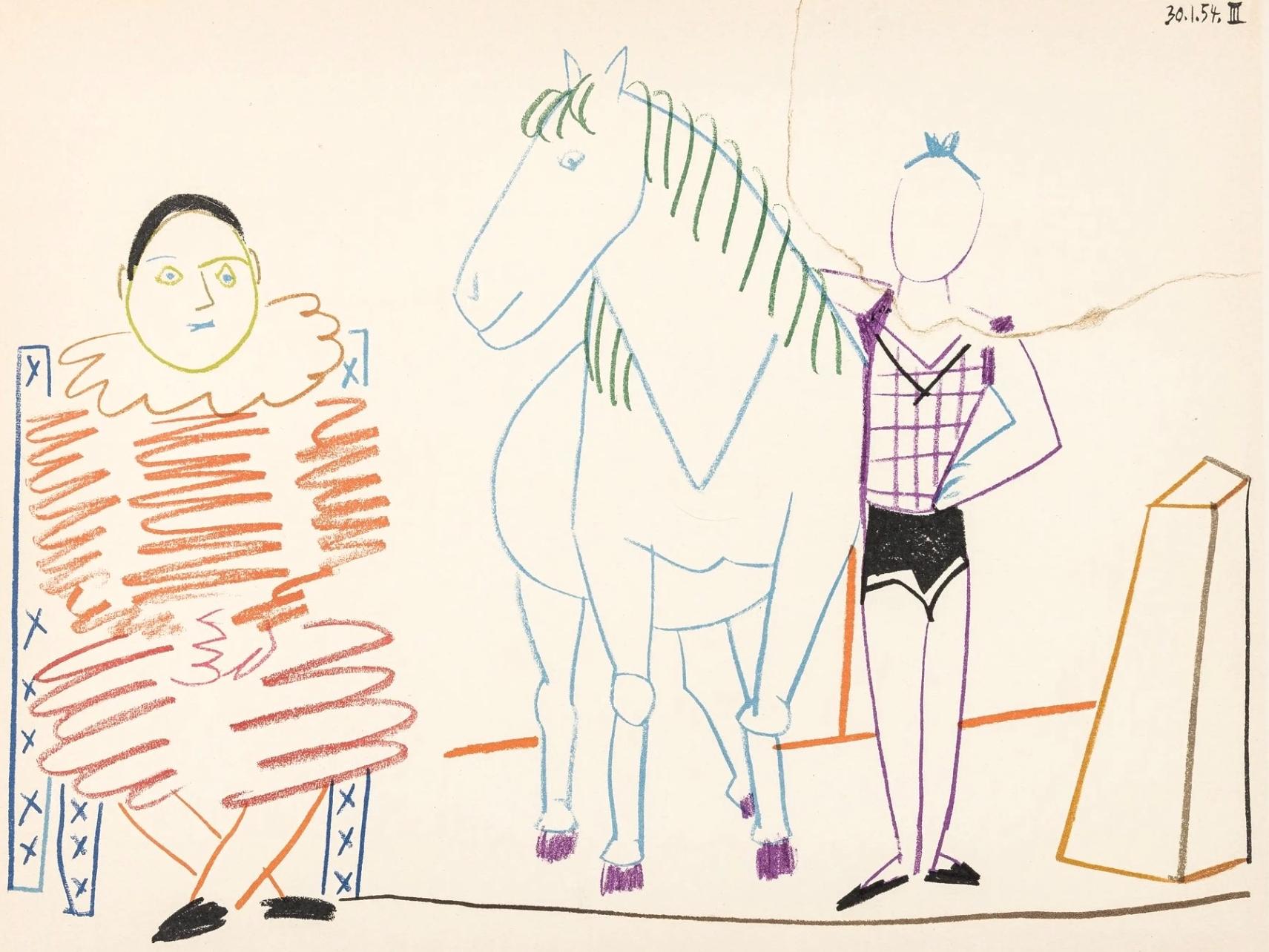 Picassos Work Based - 975 For Sale on 1stDibs