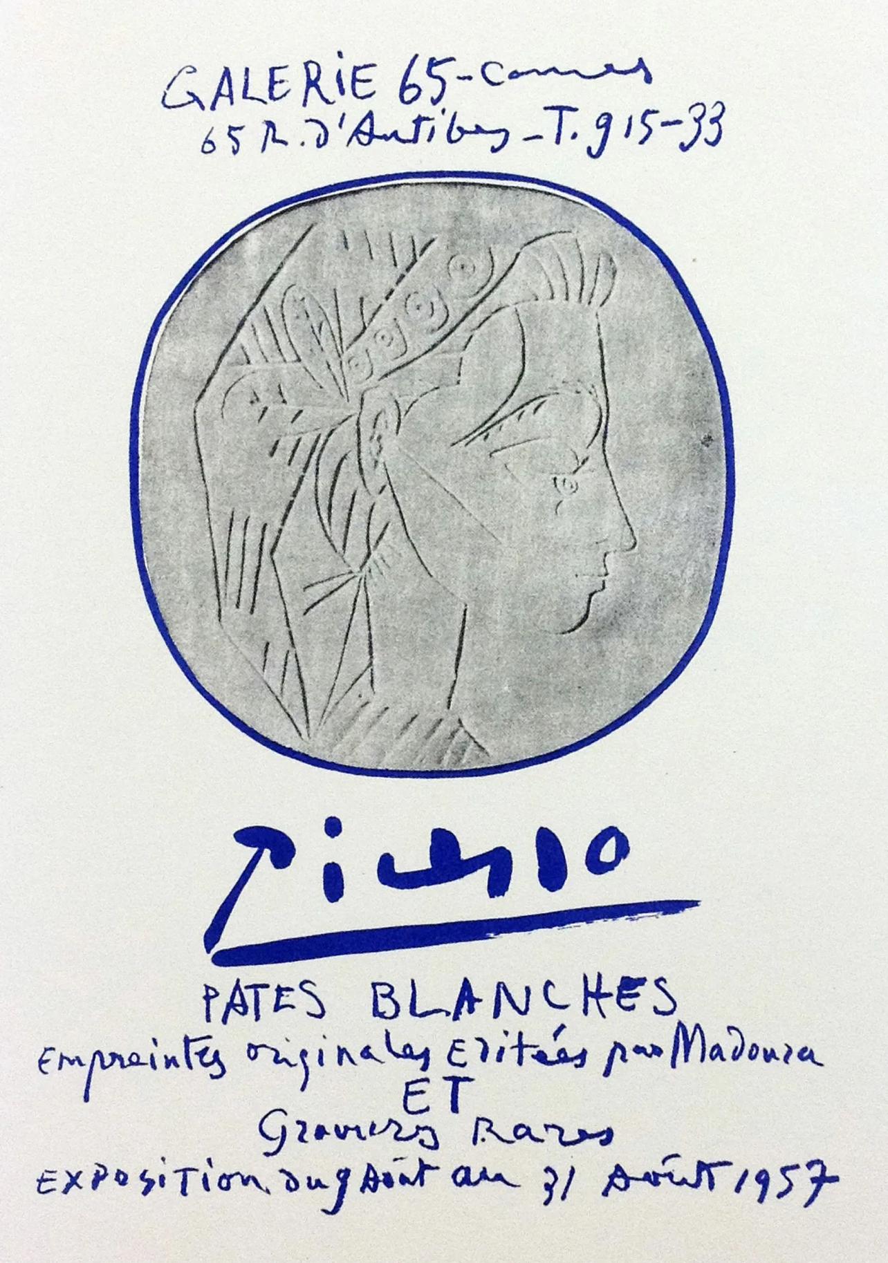 Picasso, Galerie 65, 1957 (after) For Sale at 1stDibs