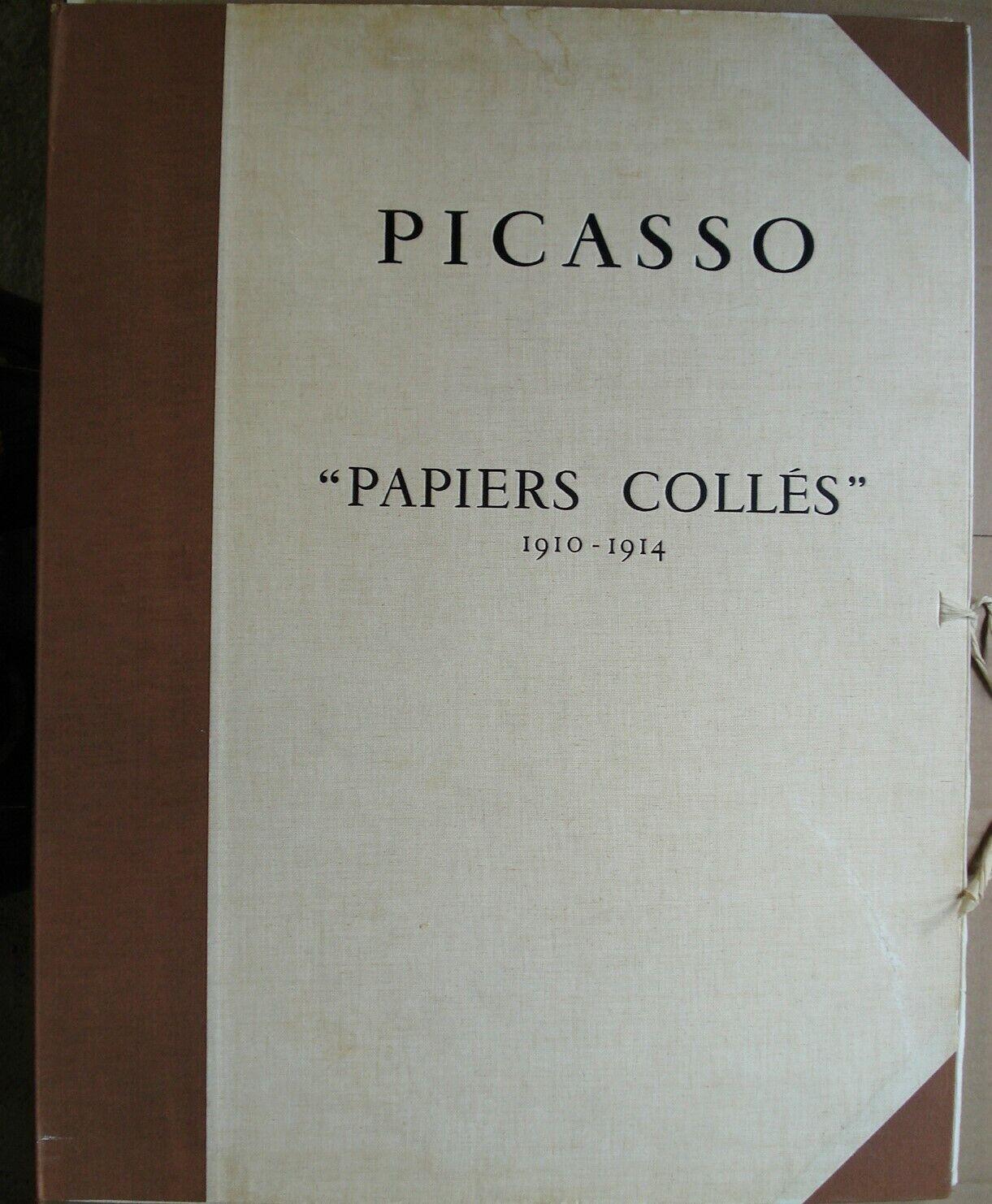 Pablo Picasso - Pablo Picasso "Papiers Collés" 1910-1914, Lithograph ...
