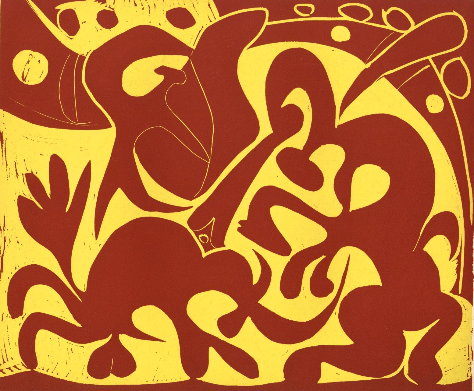 Picasso, Picador, Pablo Picasso-Linogravures (after) For Sale at 1stDibs