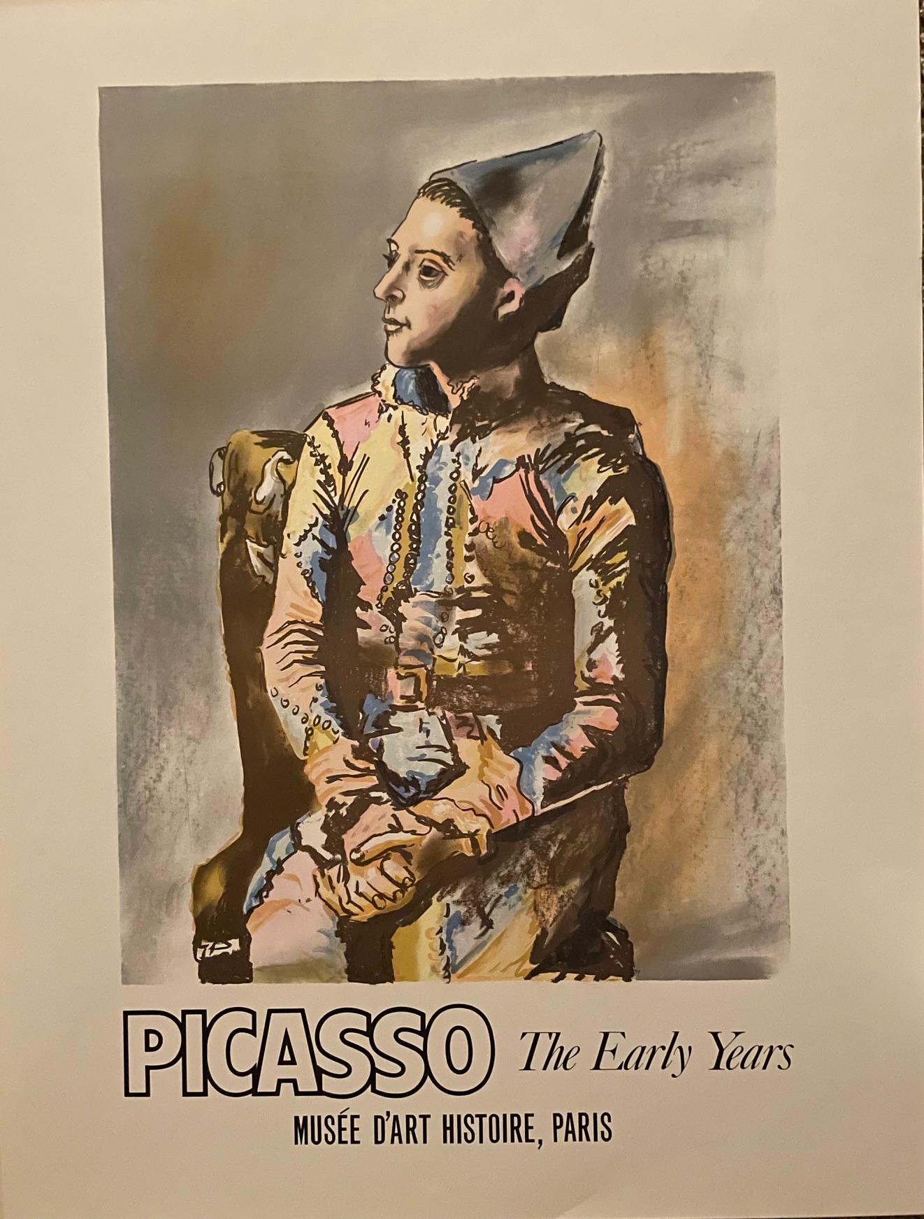 Pablo Picasso - Picasso: The Early Years, an exhibit poster ...