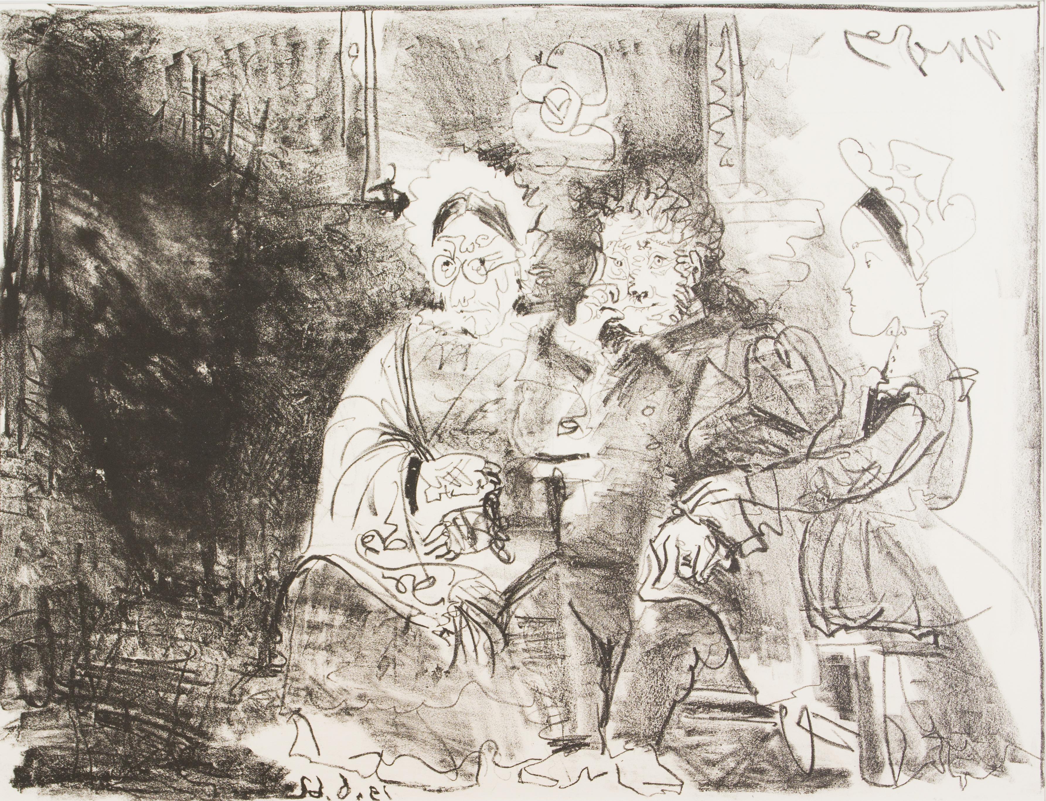 Pablo Picasso - Horsewoman and clown - Original lithograph - 1960 at ...