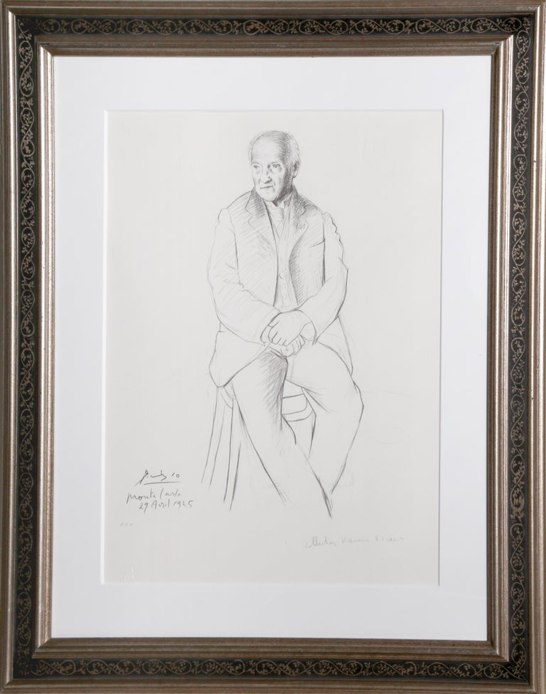 Portrait du Maitre de Ballet de la Scala de Milan For Sale at 1stDibs