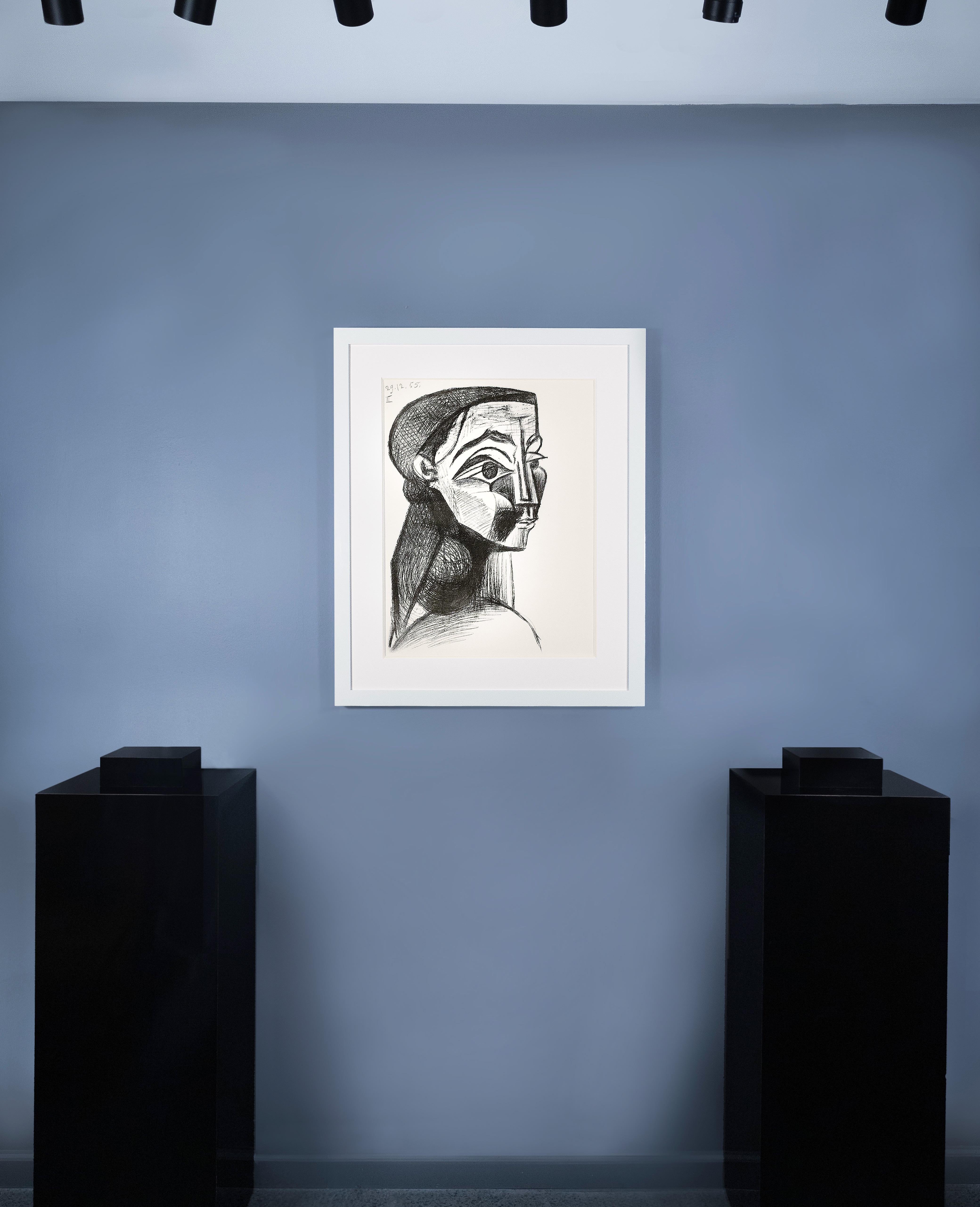 Pablo Picasso - 'Portrait of a woman II (Jacqueline Roque)' Cubist ...
