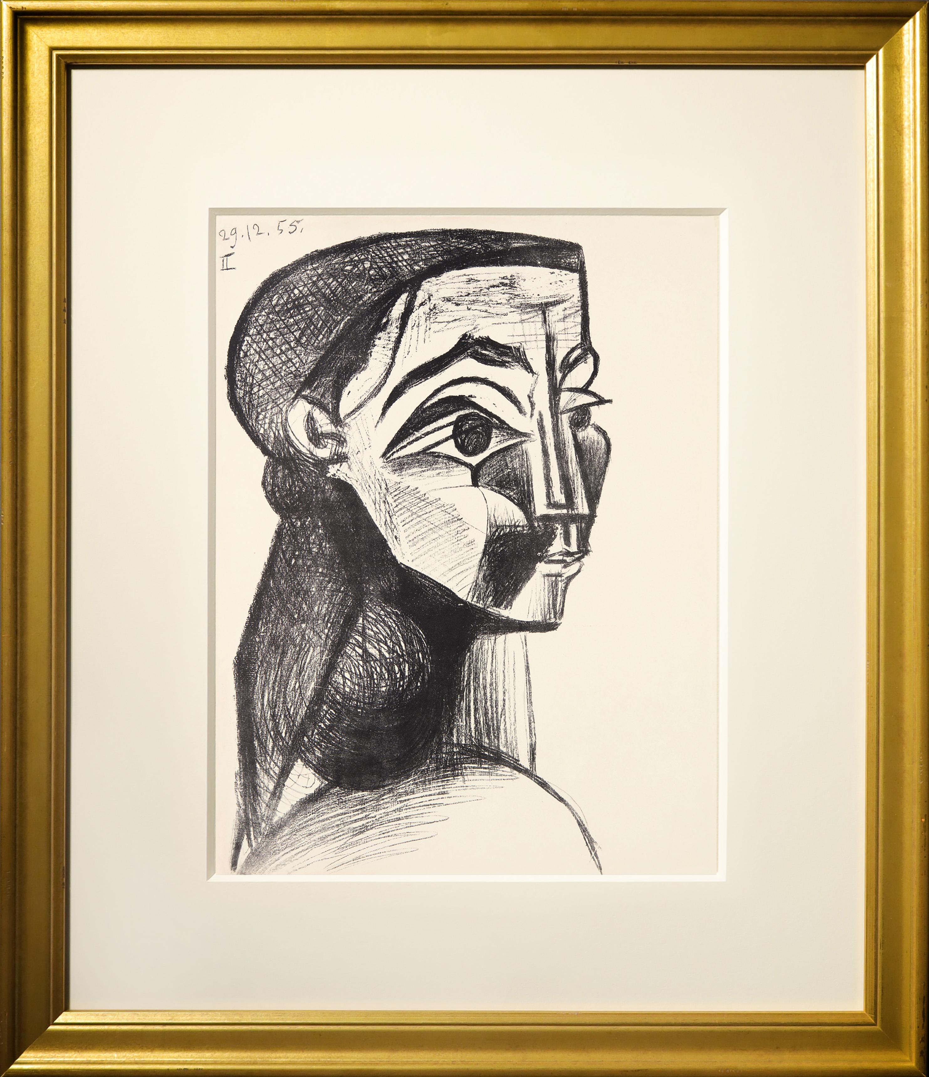 Pablo Picasso - 'Portrait of a woman II (Jacqueline Roque)' Cubist ...