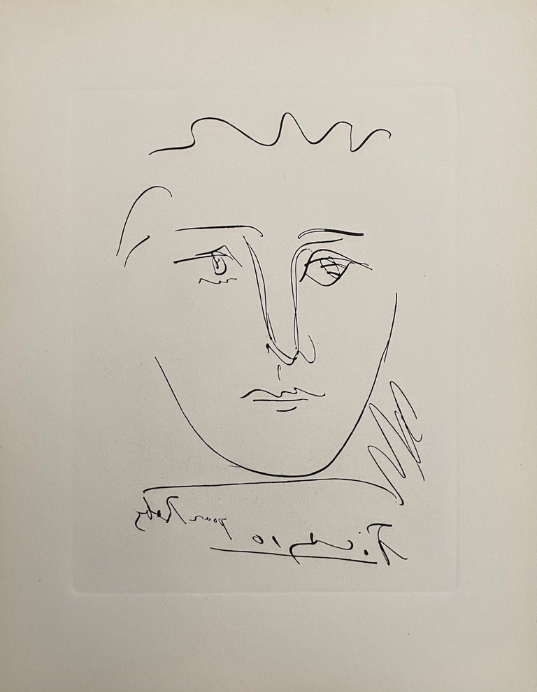 Pablo Picasso - Pour Roby, Limited Edition Etching, Pablo Picasso at ...
