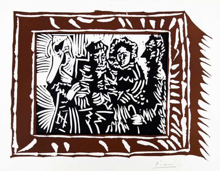 Pablo Picasso - Scene Familiale (Family Scene), 1962 at 1stDibs