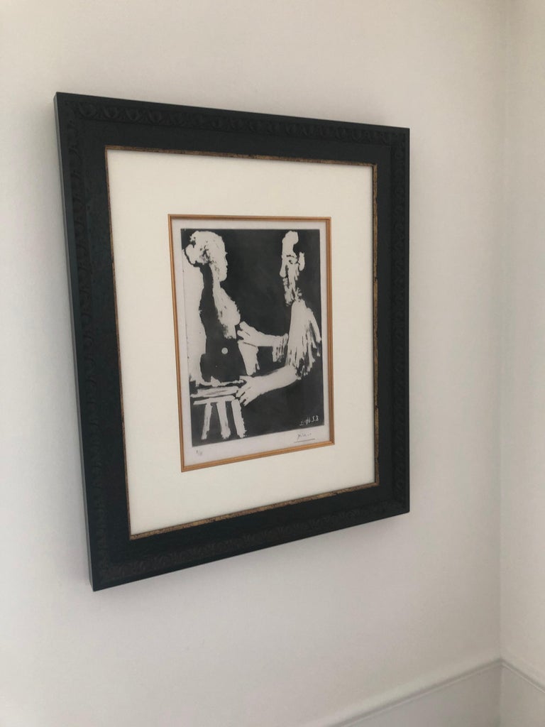 Pablo Picasso - "Sculpteur au Travail" from Sable Mouvant by Pablo ...