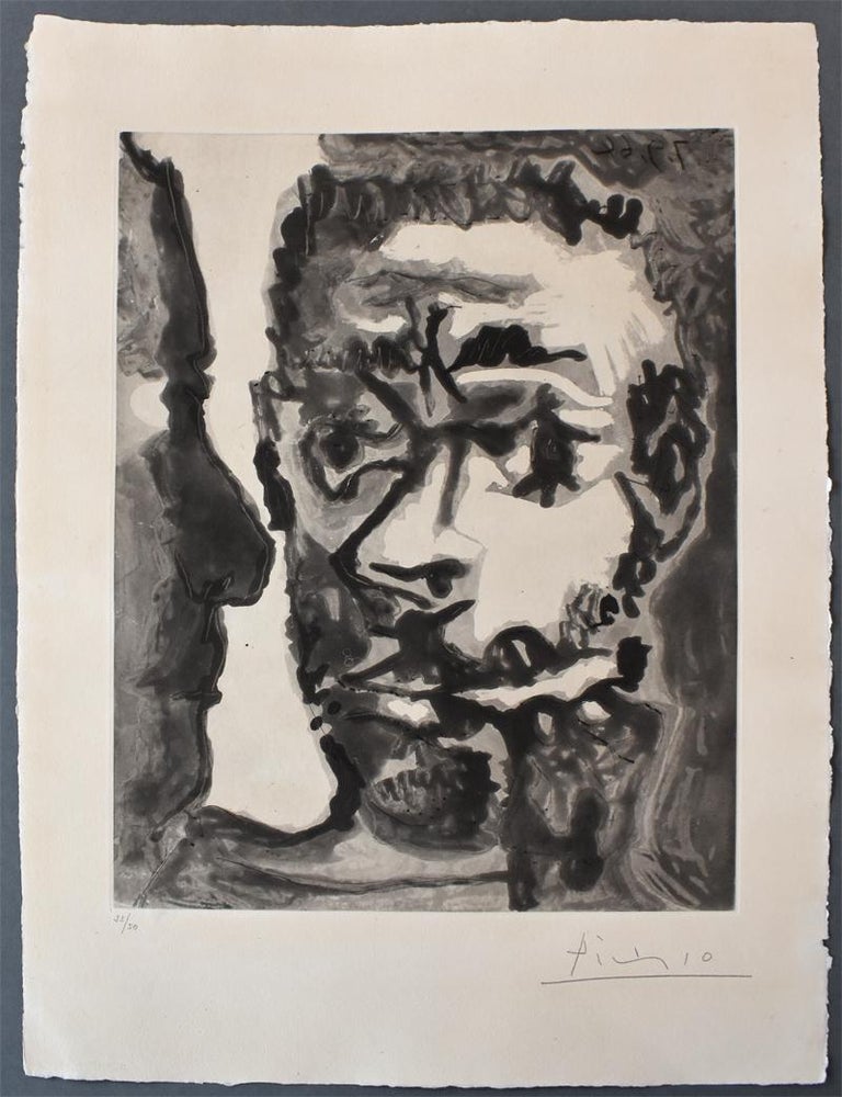 Pablo Picasso - Smoker with a Man Fumeur avec un homme, Smoking Sailor ...